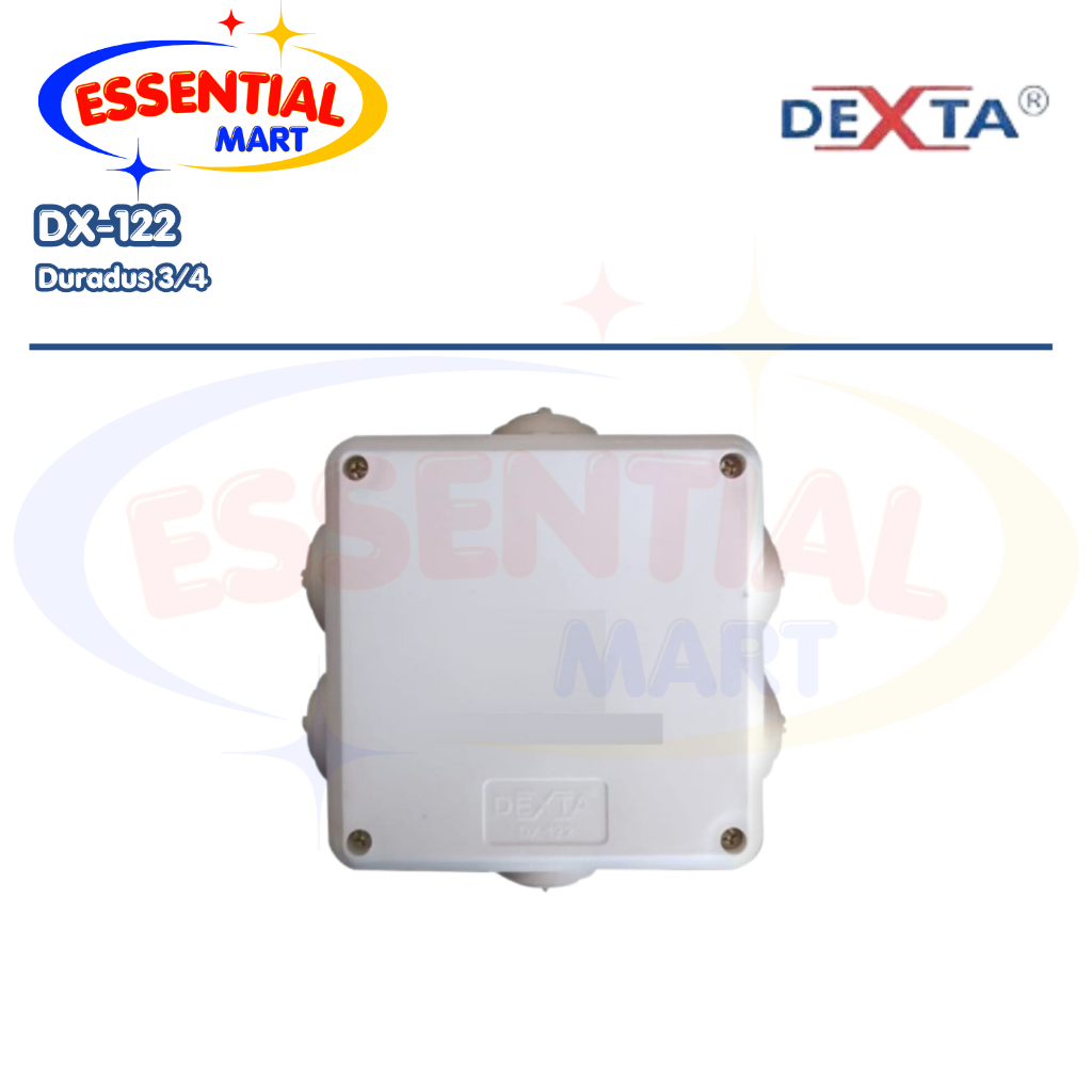 Jual Duradus / Junction Box Putih Dexta DX-122 Ukuran 3/4 | Shopee ...