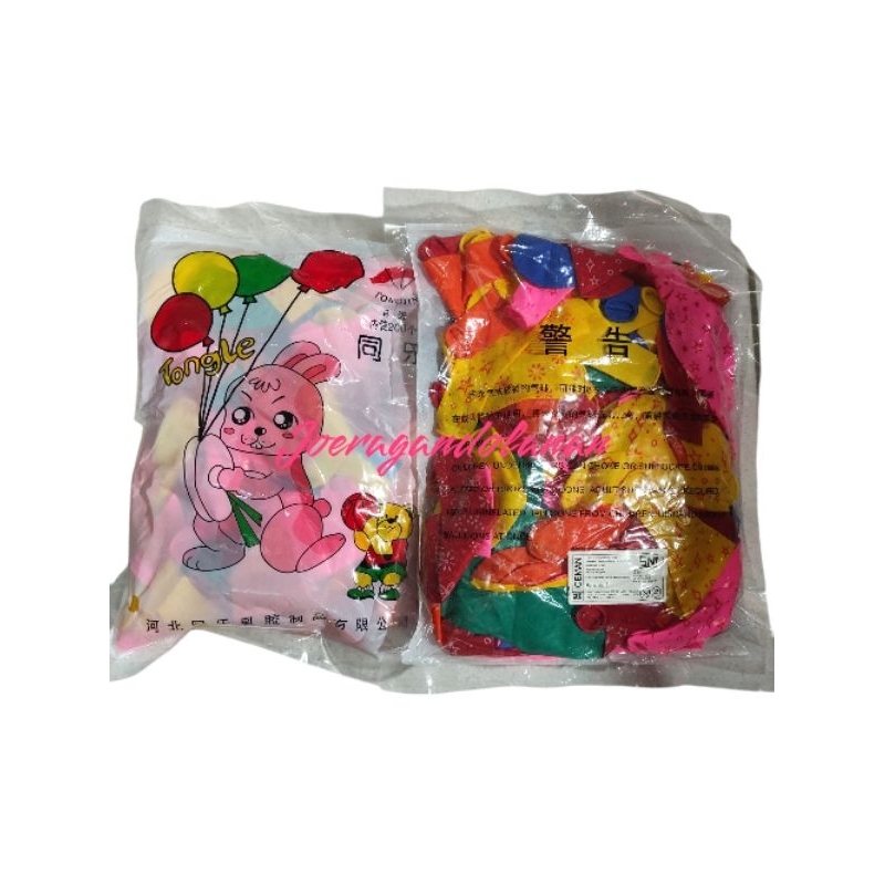 Jual 200pc balon ukuran 6 | Shopee Indonesia
