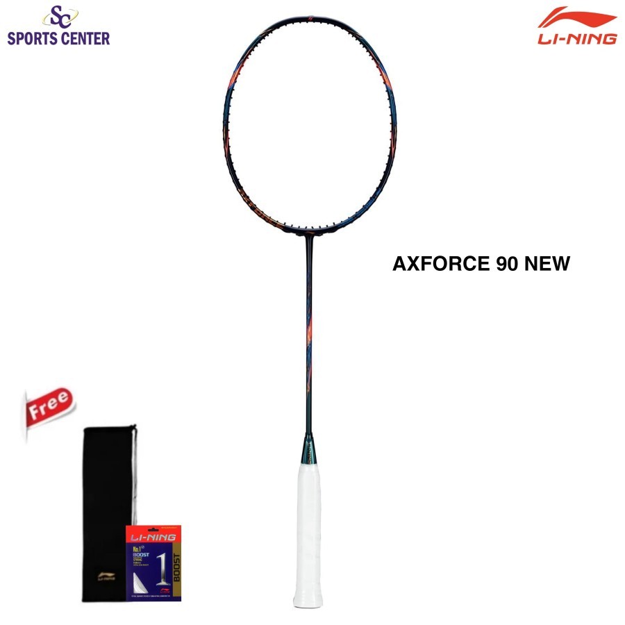 Jual New Limited Raket Badminton Lining Axforce 90 New Black Edition ...