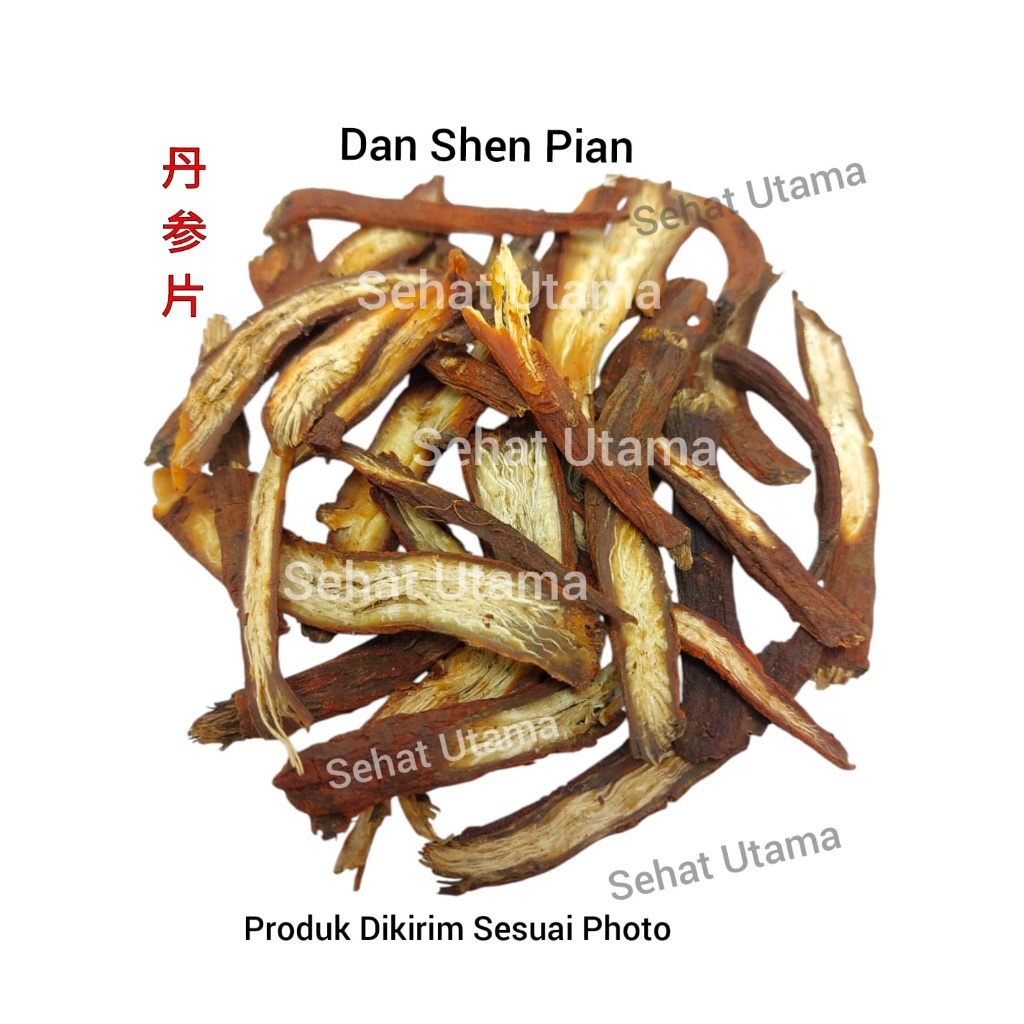 Jual Hong Dan Shen 300-600gr - Dan Shen Fen - Grade A - Dan Shen Pian ...