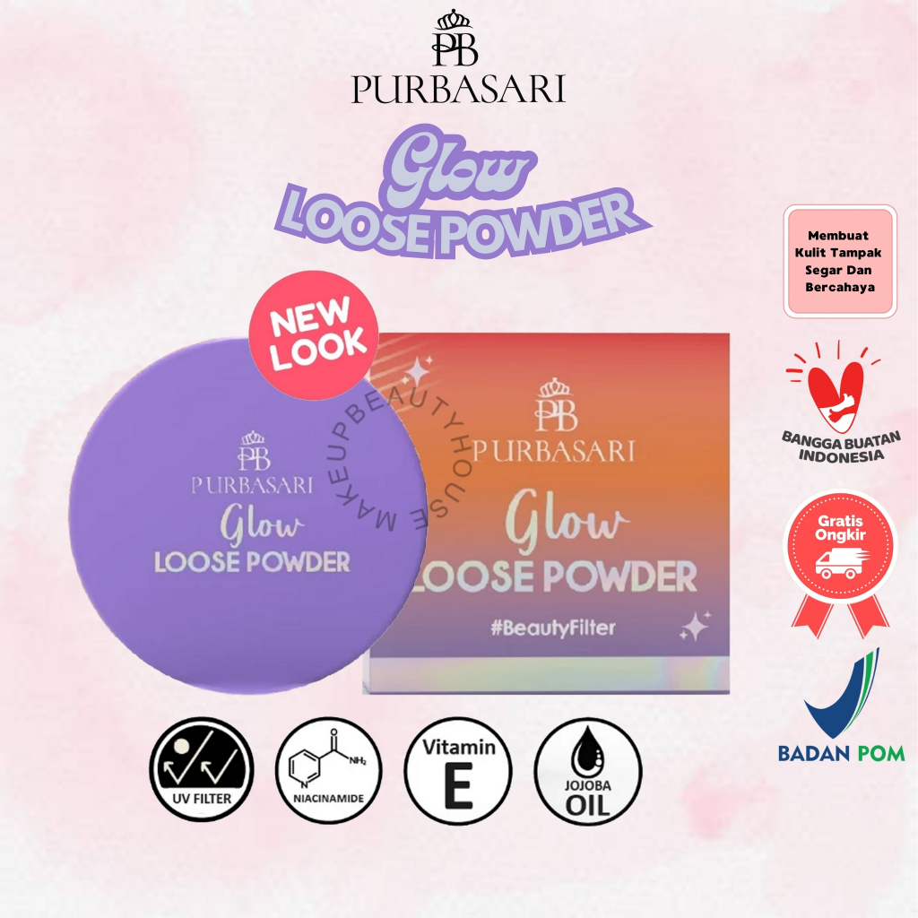 Jual PURBASARI Glow Loose Powder 15g | Shopee Indonesia