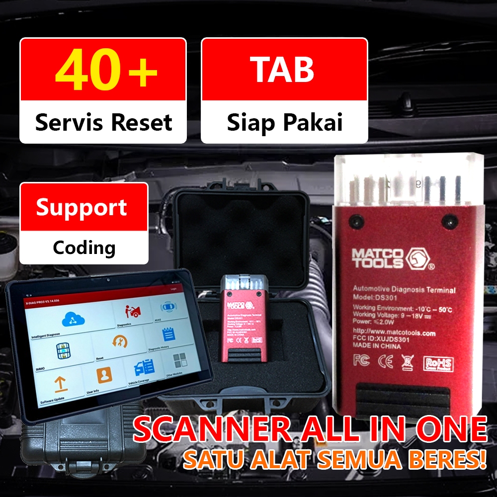 Jual Scanner PRO ALL in ONE Matco Tool Programming, Coding, dll dengan ...
