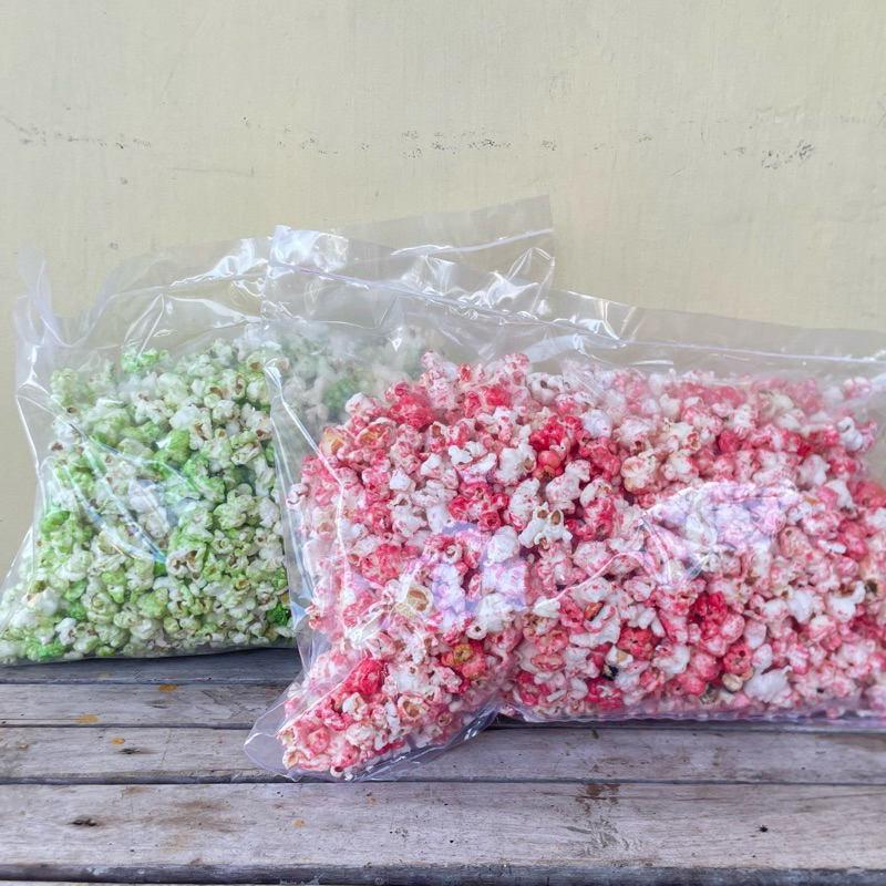 Jual POPCORN MANIS 250GRAM - POPCORN STRAWBERRY - POPCORN PANDAN ...