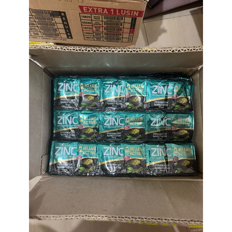 Jual SAMPO ZINC SACHET / 1 RENCENG ISI 12 / 10ML | Shopee Indonesia