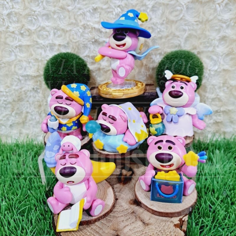 Jual Action Figure Lotso Toy Story Satuan Figurin Lotso Pink Ecer Cake ...