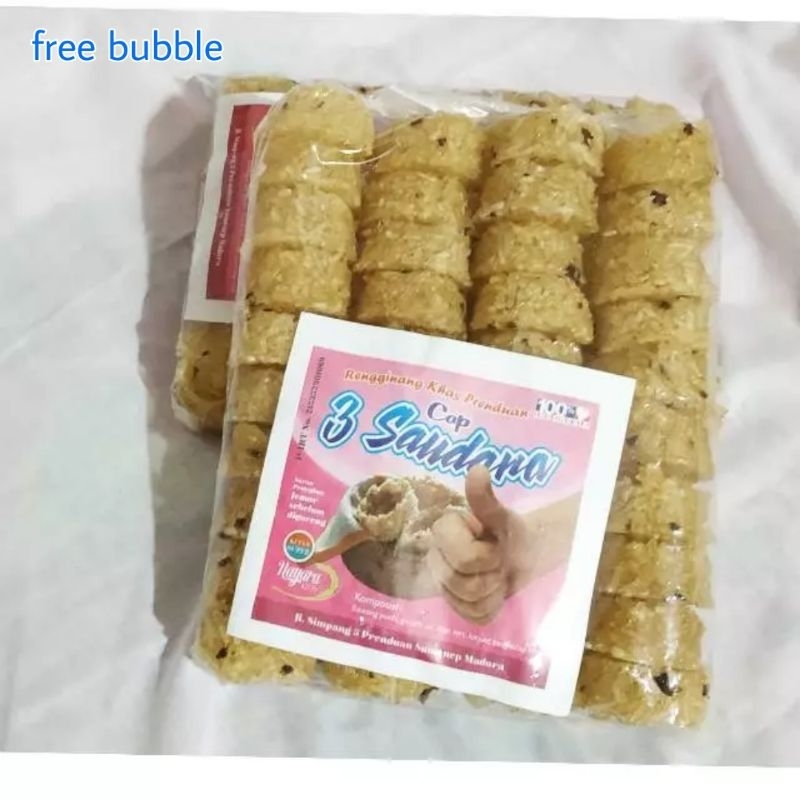 Jual Rengginang lorjuk khas madura isi 40 Free bubble | Shopee Indonesia