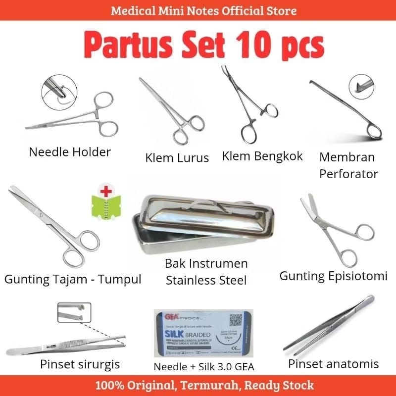 Jual Original Termurah | Partus Set 10 Pcs Harga Termurah | Shopee ...