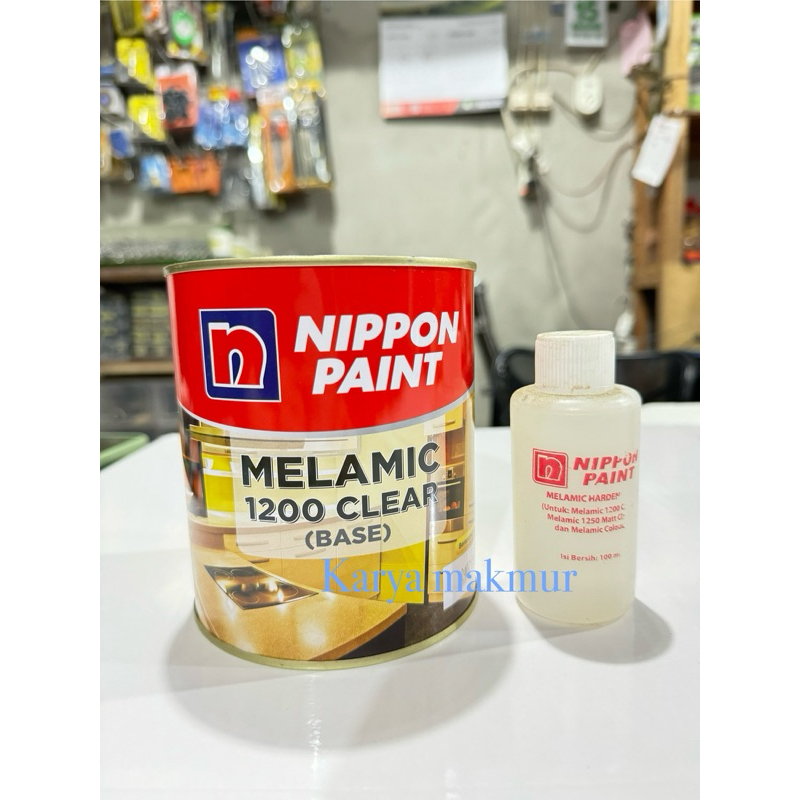 Jual NIPPON MELAMIC CLEAR 1200 1 kg / VERNIS KAYU NIPPON PAINT | Shopee ...