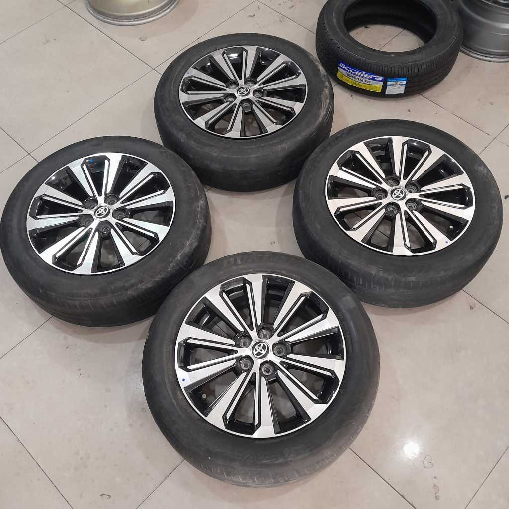 Jual Velg Mobil Bekas Murah Oem Avanza Veloz R16 Baut 5x100 Bisa Buat Sienta Altis Dll | Shopee ...
