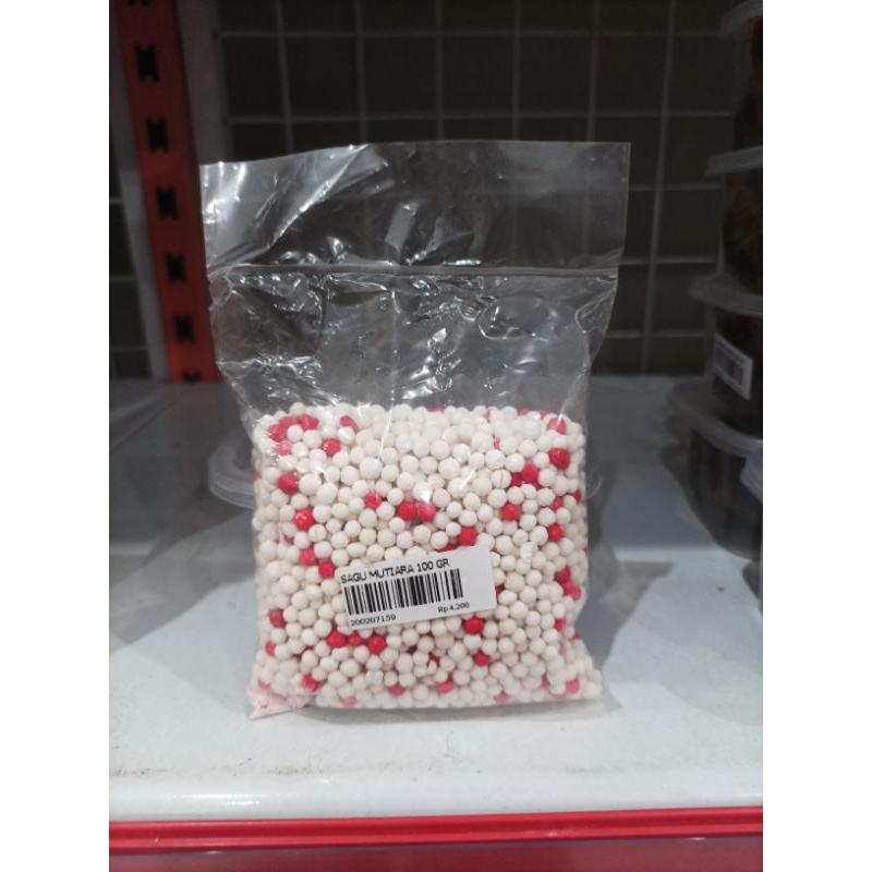 Jual Sagu Mutiara Merah Putih Mentah 100 Gram | Shopee Indonesia