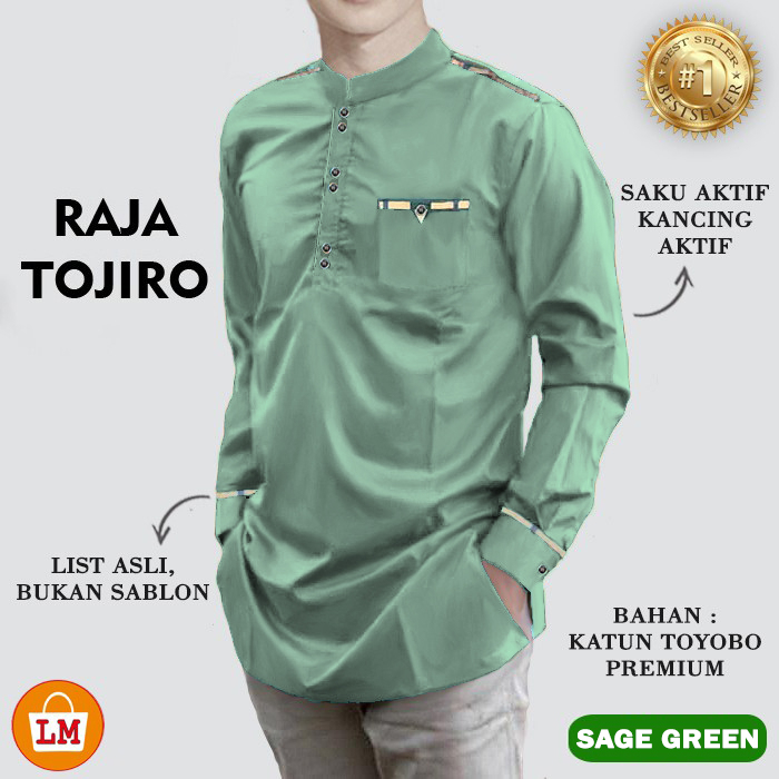 Jual RAJU - NEW 2025 BAJU KOKO KEMEJA KURTA JUMBO KATUN PREMIUM LENGAN ...