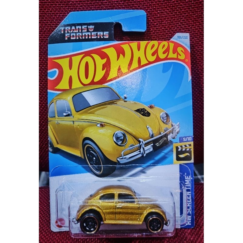 Jual Hot Wheels Transformers Bumblebee Gold (Ada Kerut Bagian Hook ...