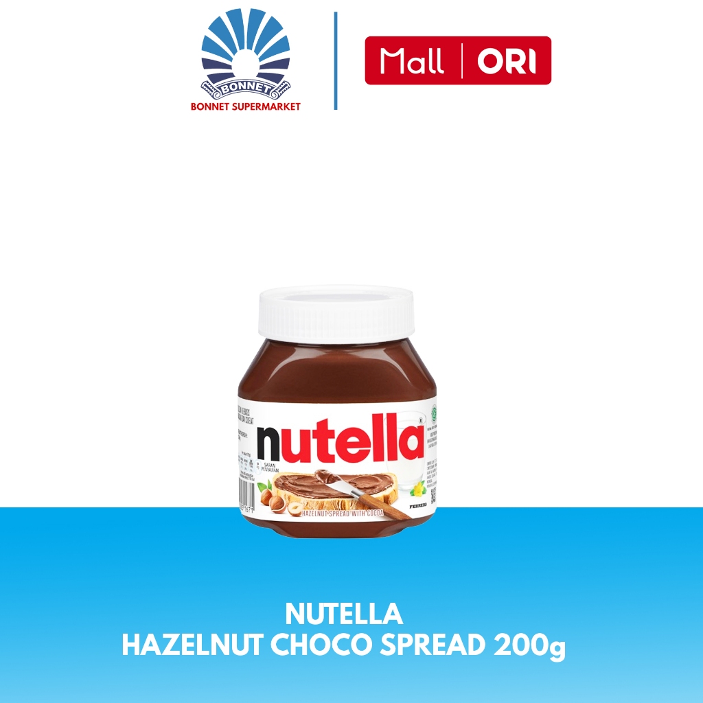 Jual Nutella hazelnut choco spread 200g 80051671 | Shopee Indonesia