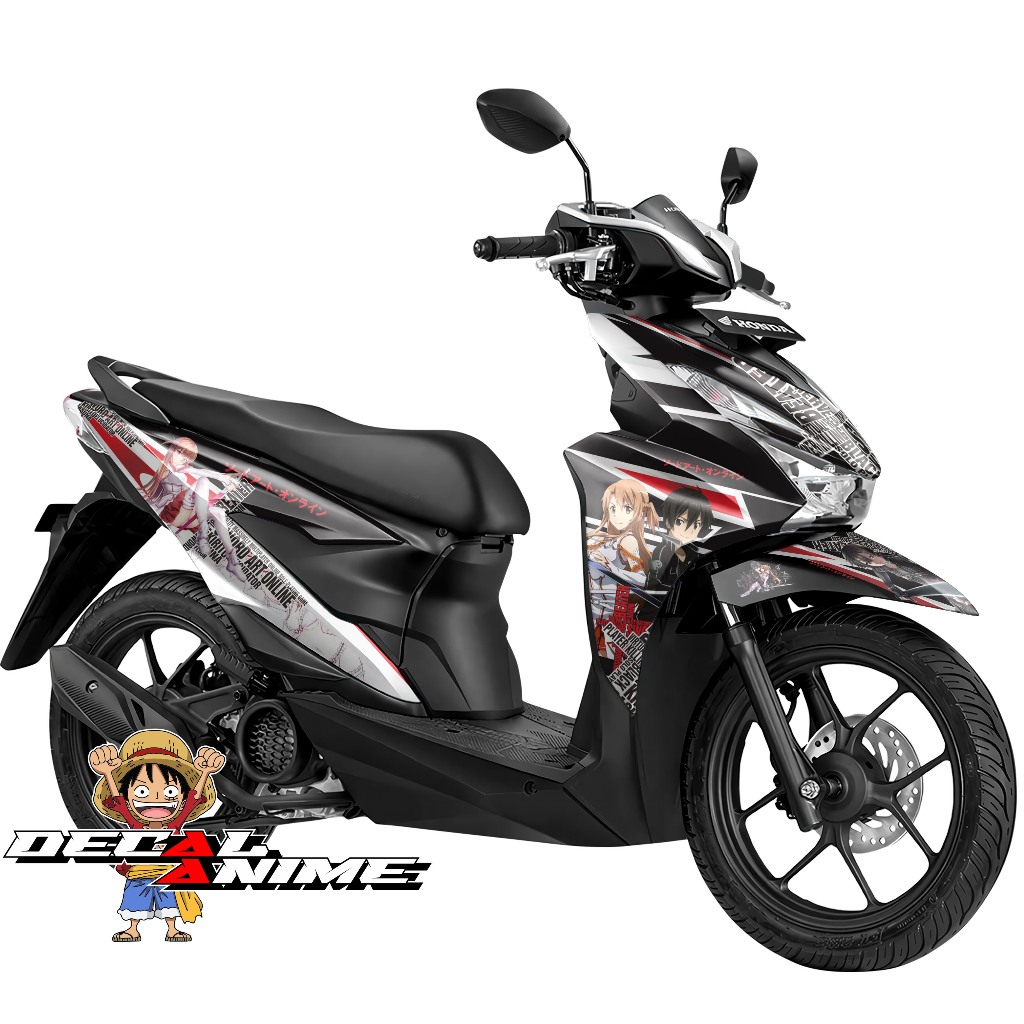 Jual Decal Beat Full body Stiker full Beat Karbu FI POP Deluxe Street ...