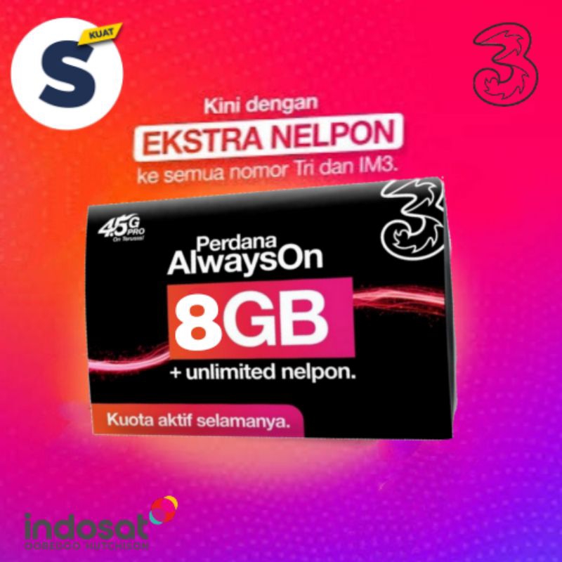 Jual Perdana 8Gb full | Shopee Indonesia