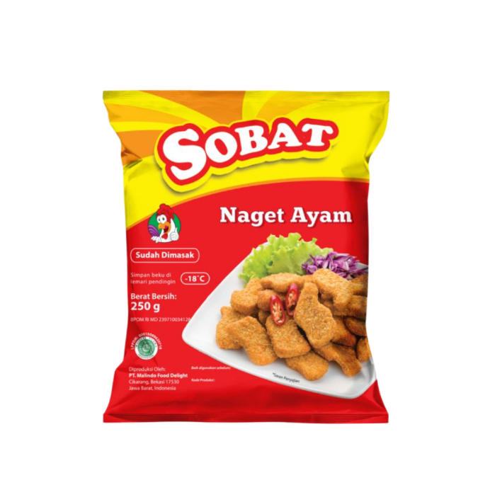 Jual Sobat Nugget Ayam Original 250 gr (Frozen Food) | Shopee Indonesia