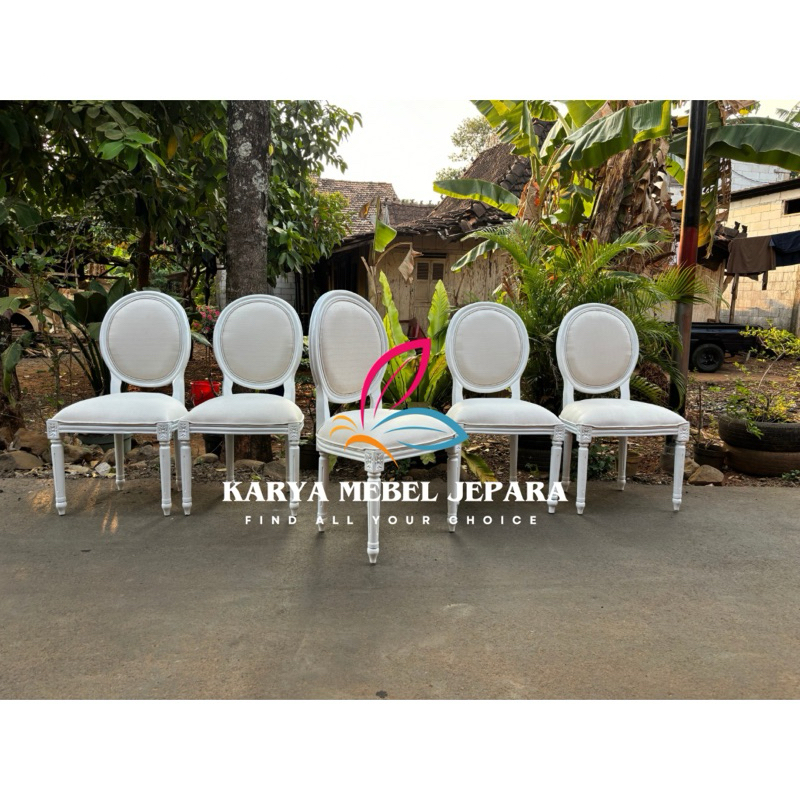 Jual [KURSI BESAN] GUNDUL JATI NON TG cocok untuk kursi besan studio ...