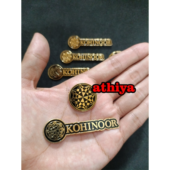 Jual Pin KOHINOOR SATUAN, pin satuan custom, pin jas, pin dada | Shopee ...