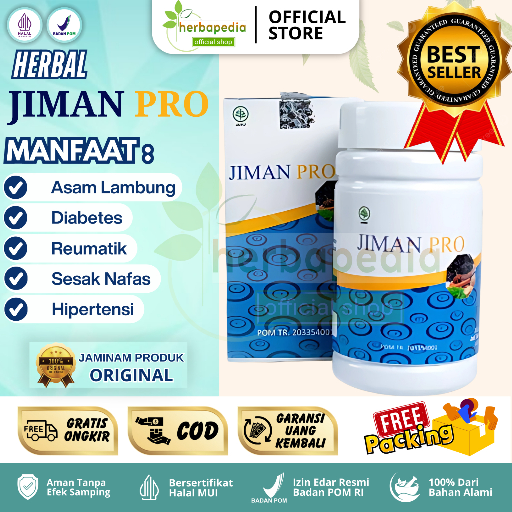 Jual JIMAN PRO kapsul herbal asli obat herbal mengatasi berbagai macam ...