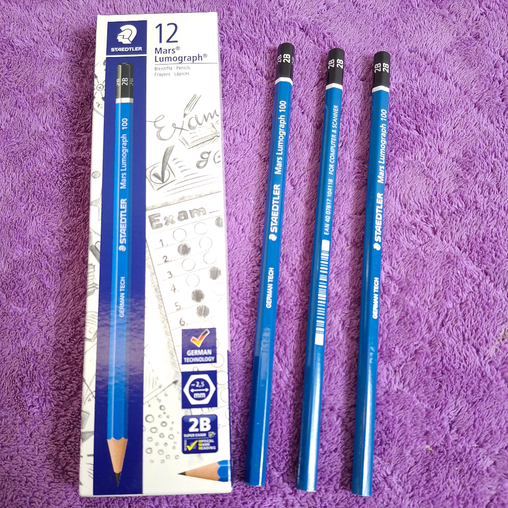 Jual Pensil Staedler 2B ORIGINAL [ SATUAN ] | Shopee Indonesia