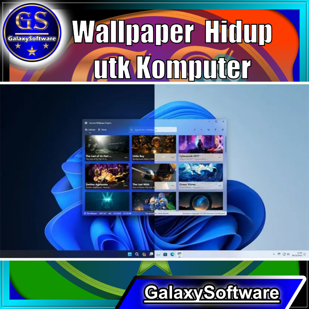 Jual Sucrose Wallpaper Engine v25.1.27.0 2025 windows Full Version ...