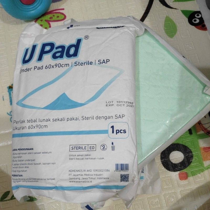 Jual Onemed UPad Sterile Under Pad 60 x 90 perlak sekali pakai steril ...