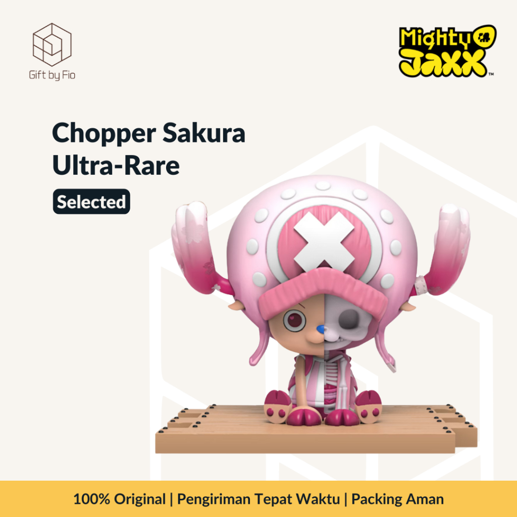 Jual Giftbyfio | Mighty Jaxx Ultra Rare Chopper Sakura - Selected Blind ...