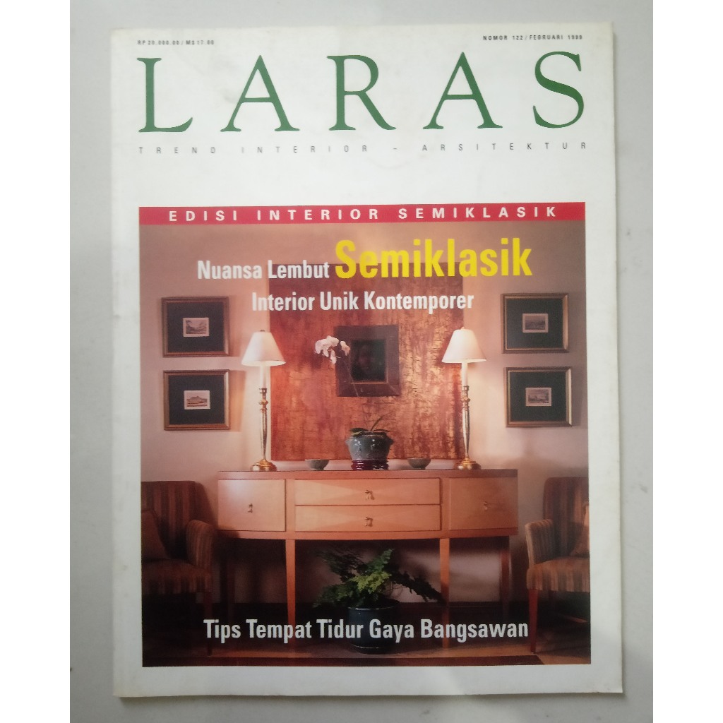 Jual Majalah Laras. Trend Interior - Arsitektur. Nomer 122. Februari ...