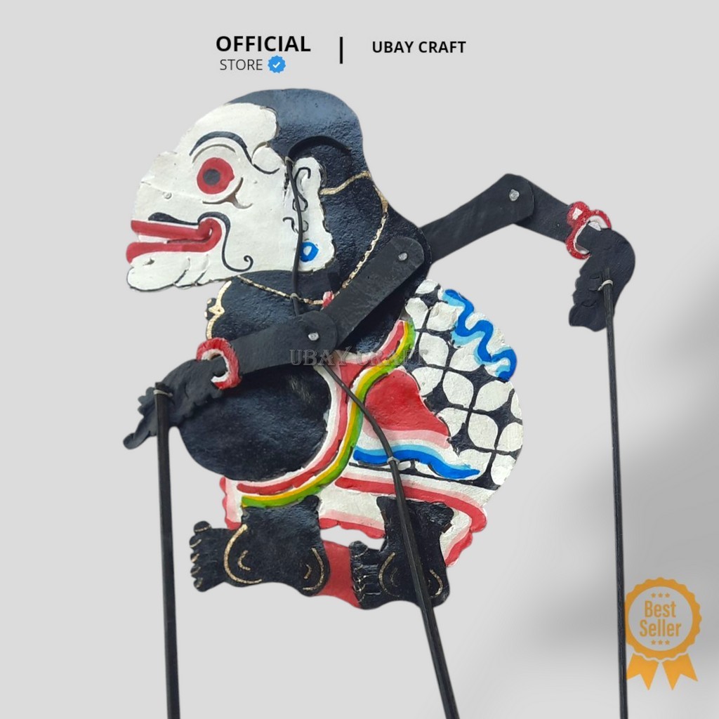 Jual wayang kulit sapi wayang mainan Bagong tinggi -+45cm | Shopee ...