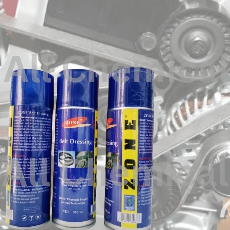Jual ZONE Belt Dressing 300ML Cairan pelumas perawatan v-belt van belt ...