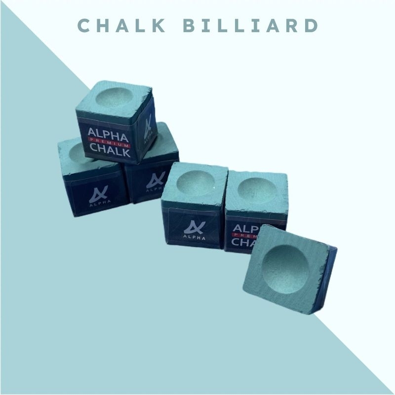 Jual chalk alpha bijian / eceran - kapur billiard green terbaik ...