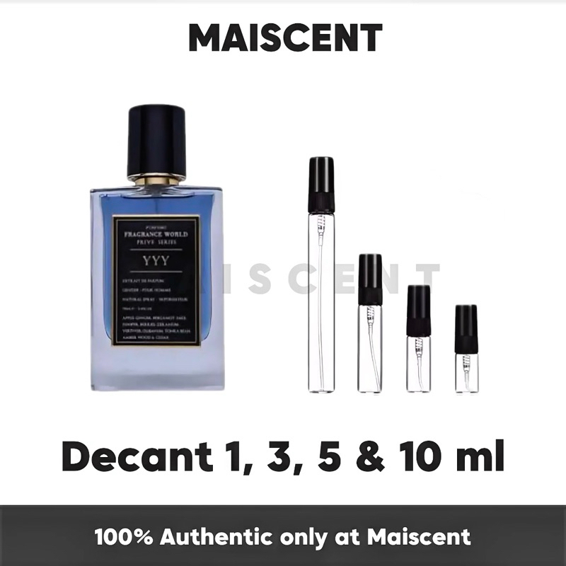 Jual DECANT Parfum Fragrance World YYY | Travel Size | Shopee Indonesia