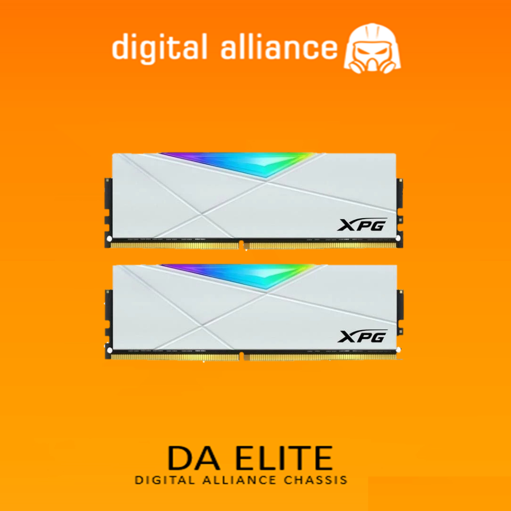 Jual ADATA XPG RAM LONGDIMM DDR4 16GB (8GBX2) PC3600 SPECTRIX D50 RGB ...