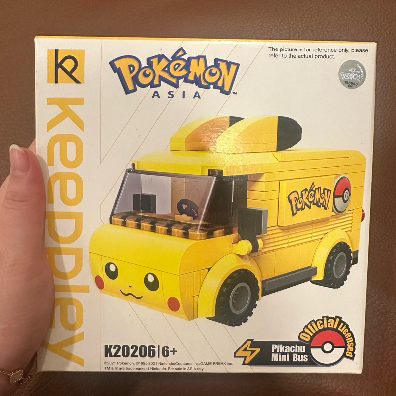 Jual Keeppley Pokemon Mini Bus Official Licensed | Mainan Anak Merk ...