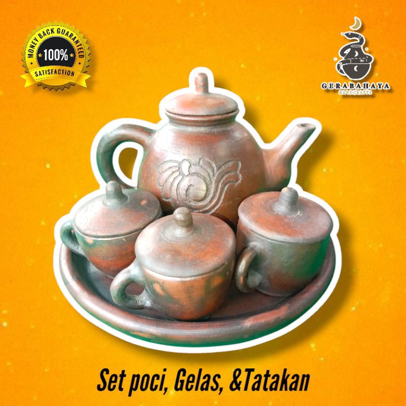 Jual SET POCI TANAH LIAT/GERABAH | Shopee Indonesia