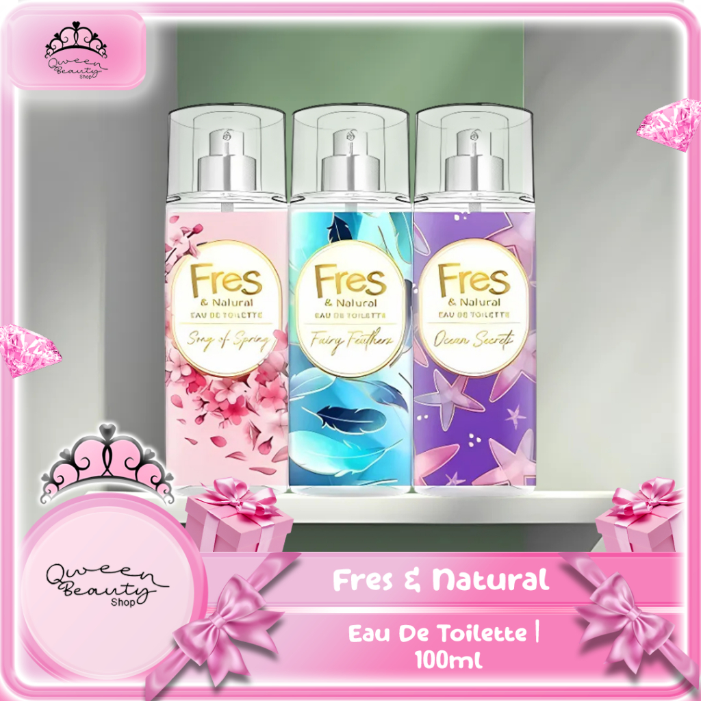 Jual (Qweenbeautyshop) Fresh & Natural Eau De Toilette | 100ml | Shopee ...