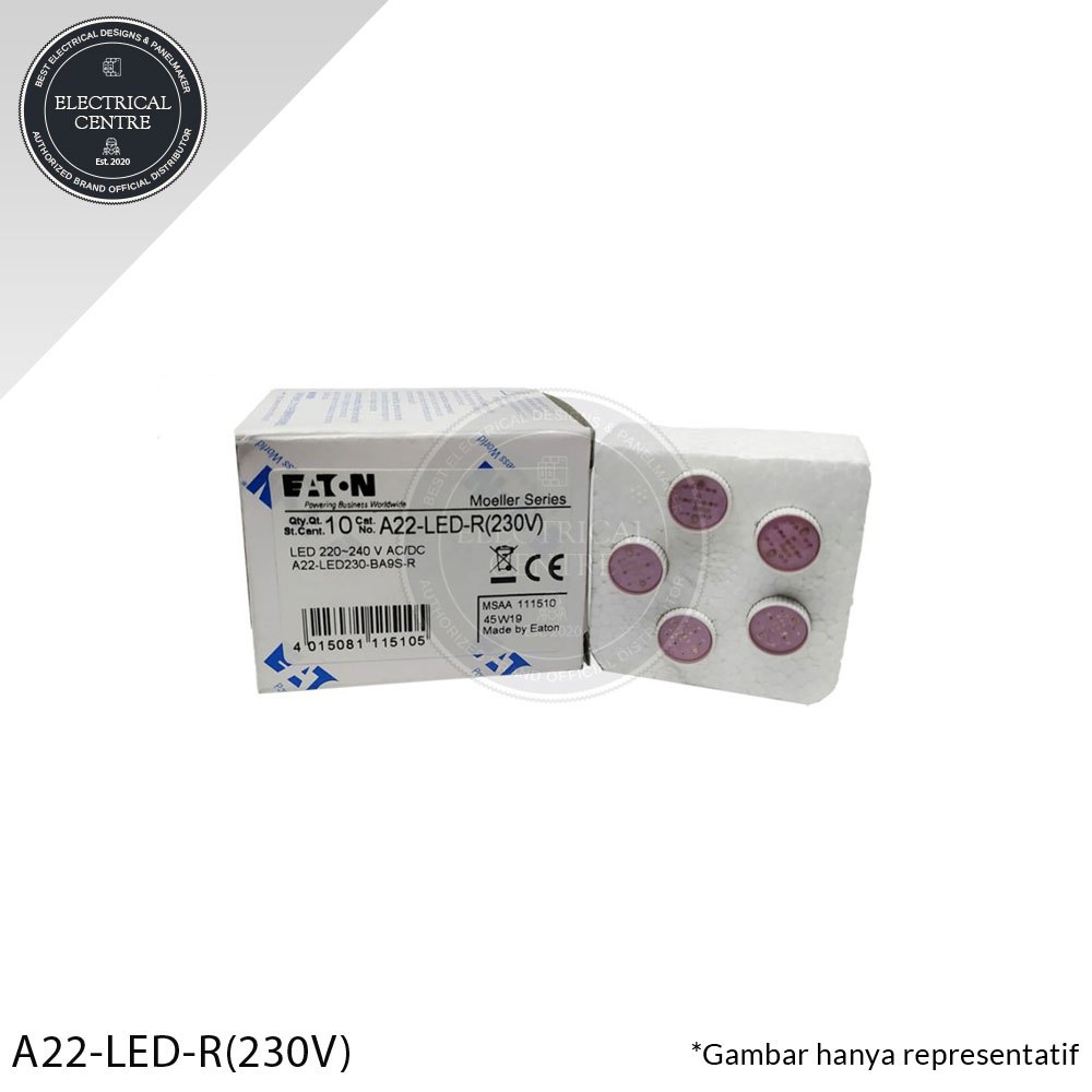 Jual A22-LED-R(230V) Single Chip LED Eaton Moeller | Shopee Indonesia