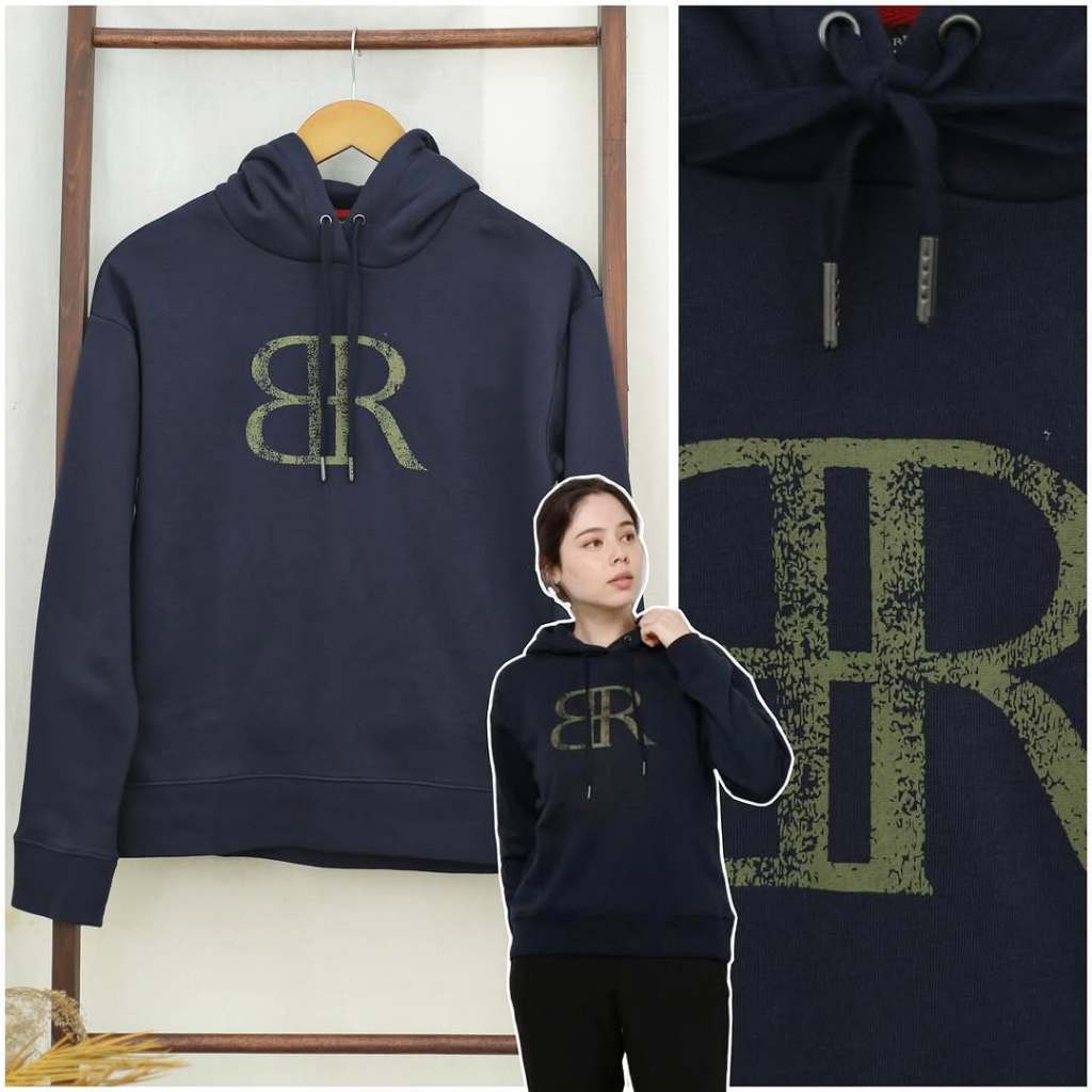 Jual RD752 BanRep Logo Graphic Unisex Hooded Sweatshirt RK.D1-5/8-11 ...