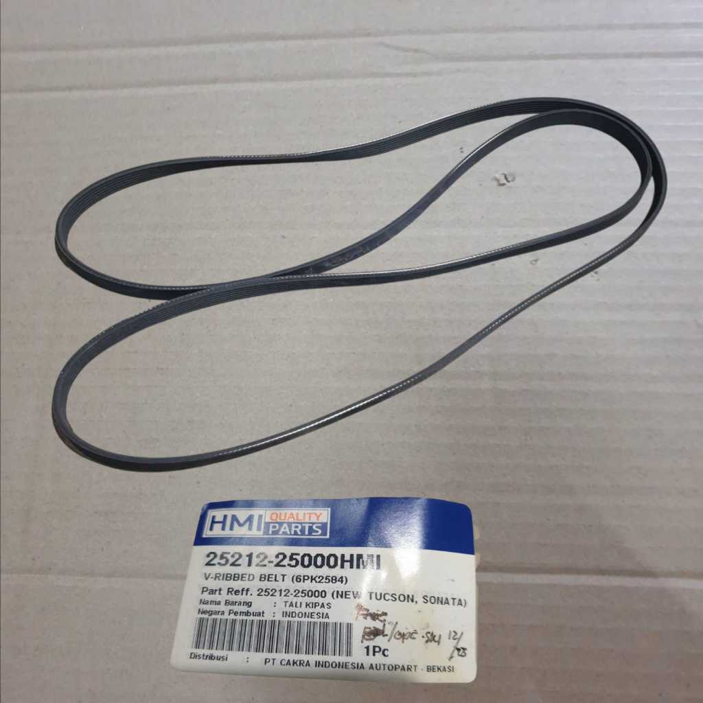 Jual FAN BELT 6PK2584 HYUNDAI NEW TUCSON SONATA 25212-25000 HMI ...