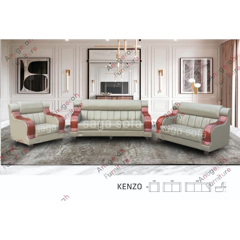 Jual Sofa set Saga Kenzo 3+2+1 | Shopee Indonesia