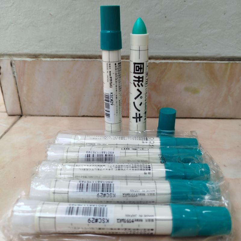 Jual Spidol cat solid Jepang, marker permanen, Kotei Penki, KSR29 ...