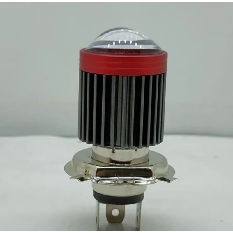 Jual lampu Utama Motor H4 led mini Projector Laser Gun G2 PNP High Low | Shopee Indonesia