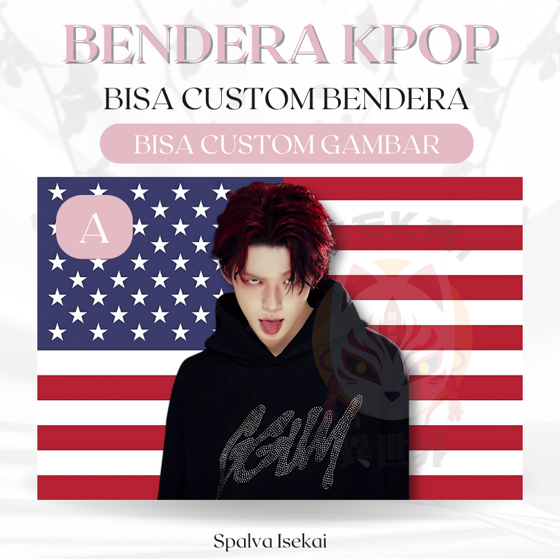 Jual Bendera KPOP YEONJUN TXT / KPOP Flag / BENDERA AMERIKA KPOP / KPOP ...