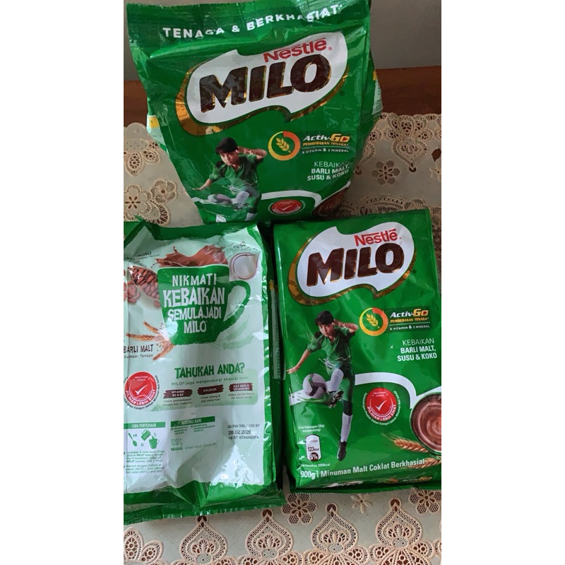 Jual milo original malay 900 gram | Shopee Indonesia