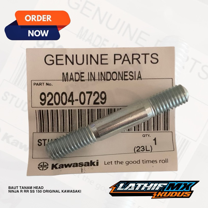 Jual BAUT TANAM TANEM BLOK HEAD NINJA R RR SS KGP 92004-0729 | Shopee ...