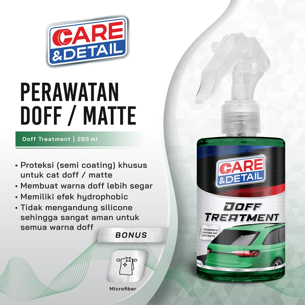 Jual Care & Detail Doff Treatment | Perawatan Cat Doff Matte Motor ...