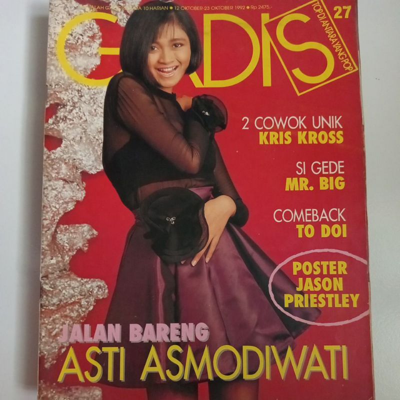 Jual Majalah Gadis Tahun 1992 Cover Angie Mercya | Shopee Indonesia