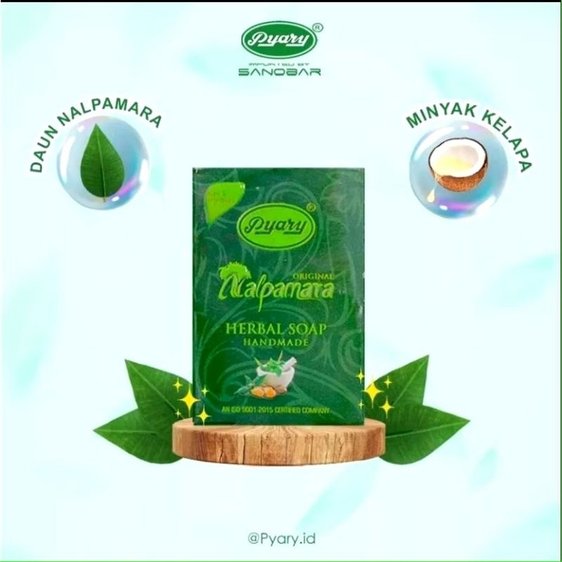 Jual Sabun Pyari Nalpamara Herbal Soap Original 100% | Shopee Indonesia