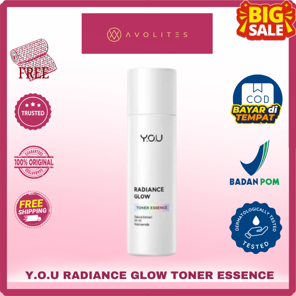 Jual YOU Radiance Glow Toner Essence | Brightening Vitamin C ...