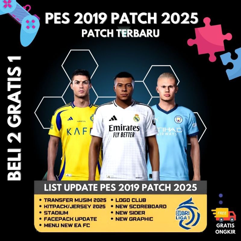Jual PES 2019 + PATCH TERBARU 2025 | PC GAMES | Shopee Indonesia